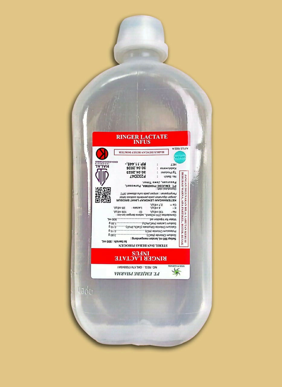 Ringer Laktat/ Ringer Lactate, @500 mL – AKABONCH